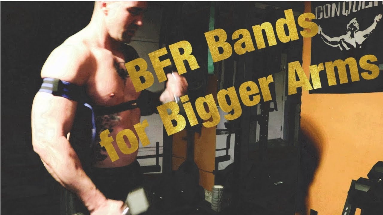 How to Get Bigger Arms with BFR Bands. Arm Workout Included - YouTube