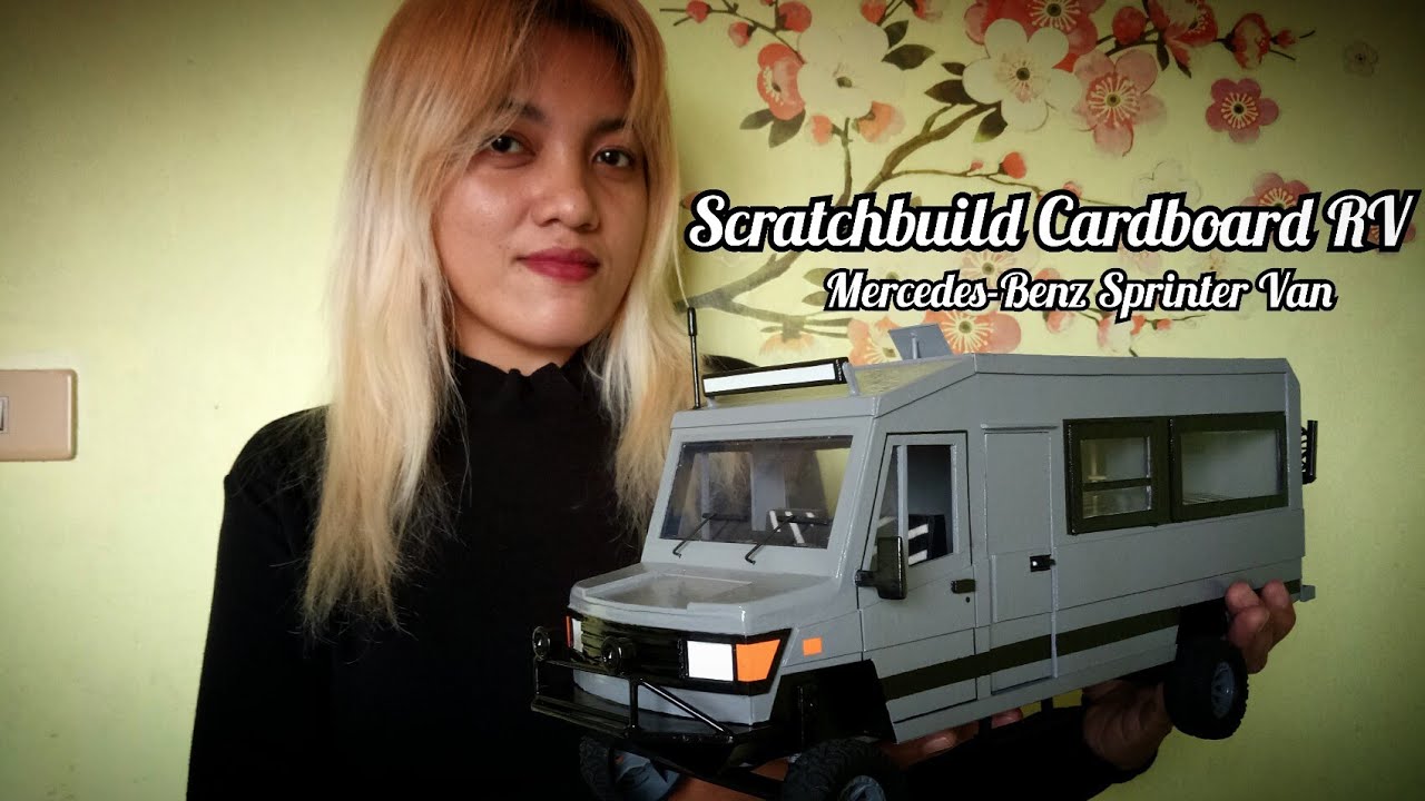 Scratchbuild Cardboard RV/slideshow & video - YouTube