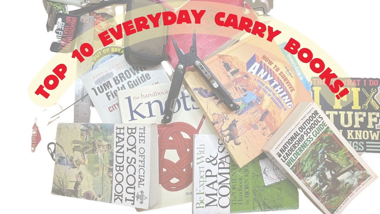 Improve Your EDC with These TOP 10 Everyday Carry Books! - YouTube