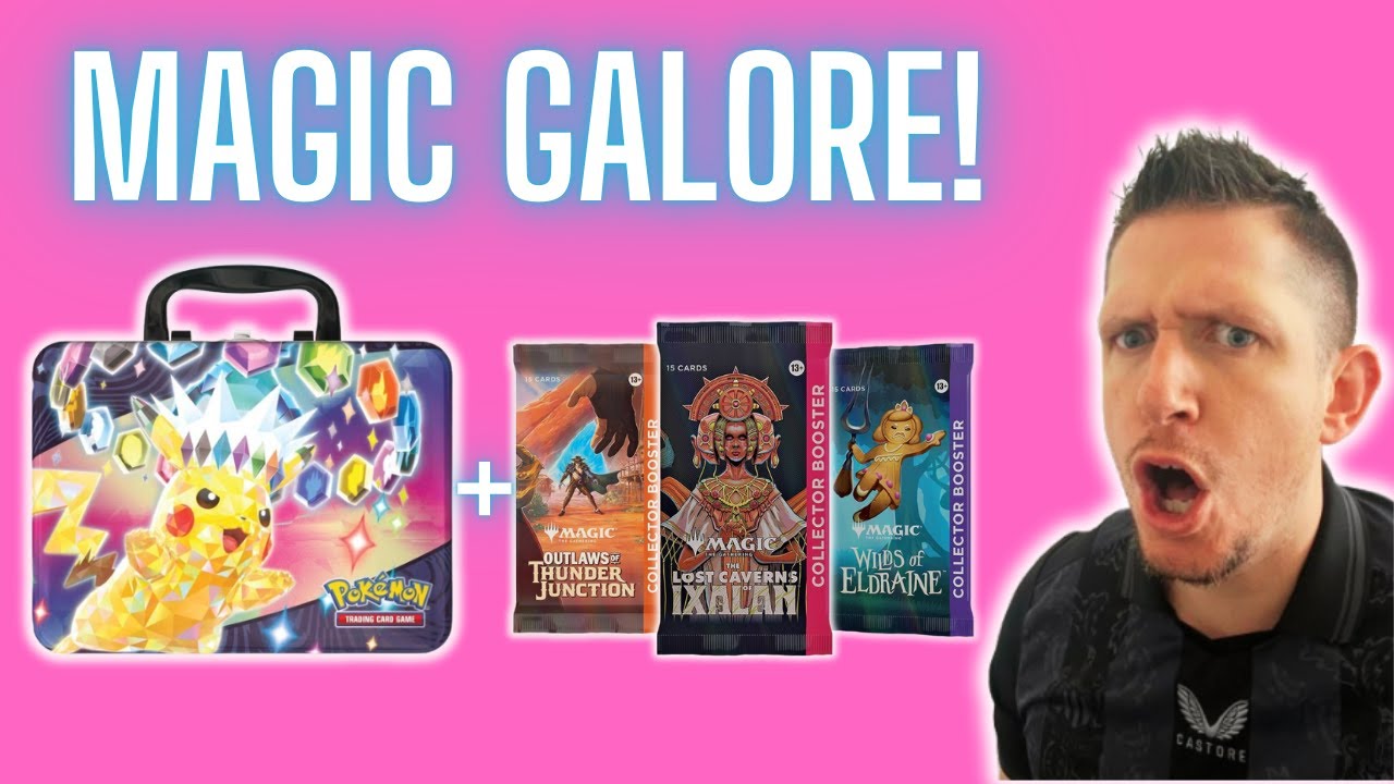 3 MTG COLLECTOR BOOSTERS & PIKACHU CHEST x2! - YouTube