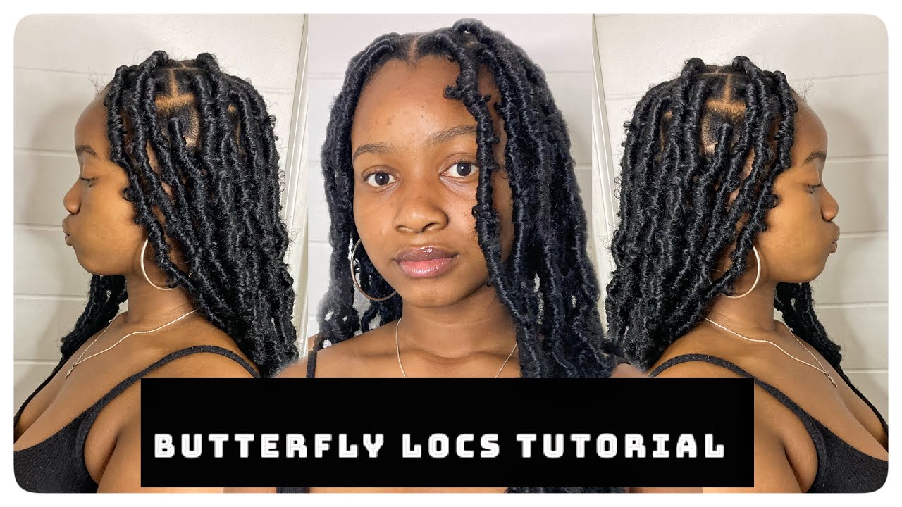 Butterfly loc tutorial - YouTube
