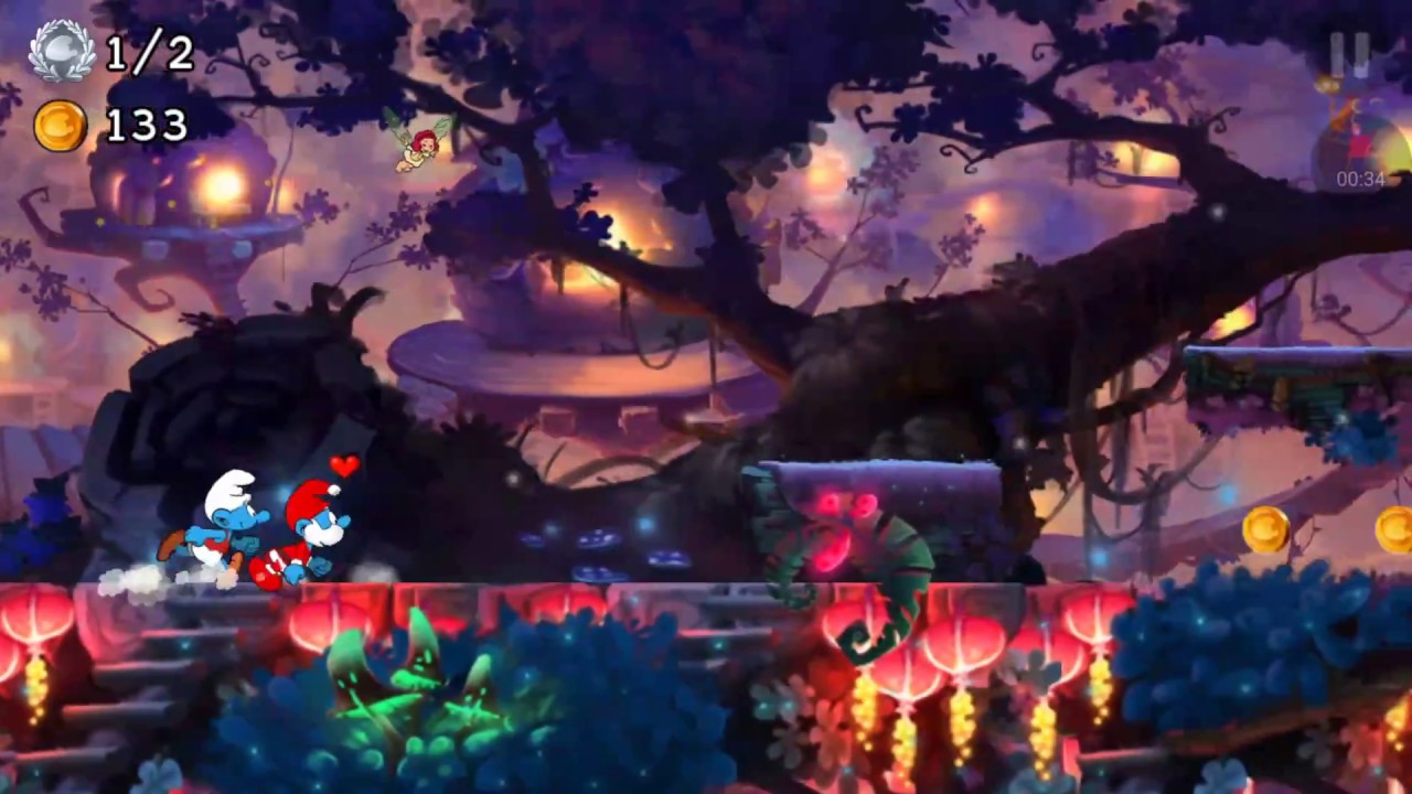 The Smurfs Epic Run "Visit the stadium" Stage 392 - YouTube