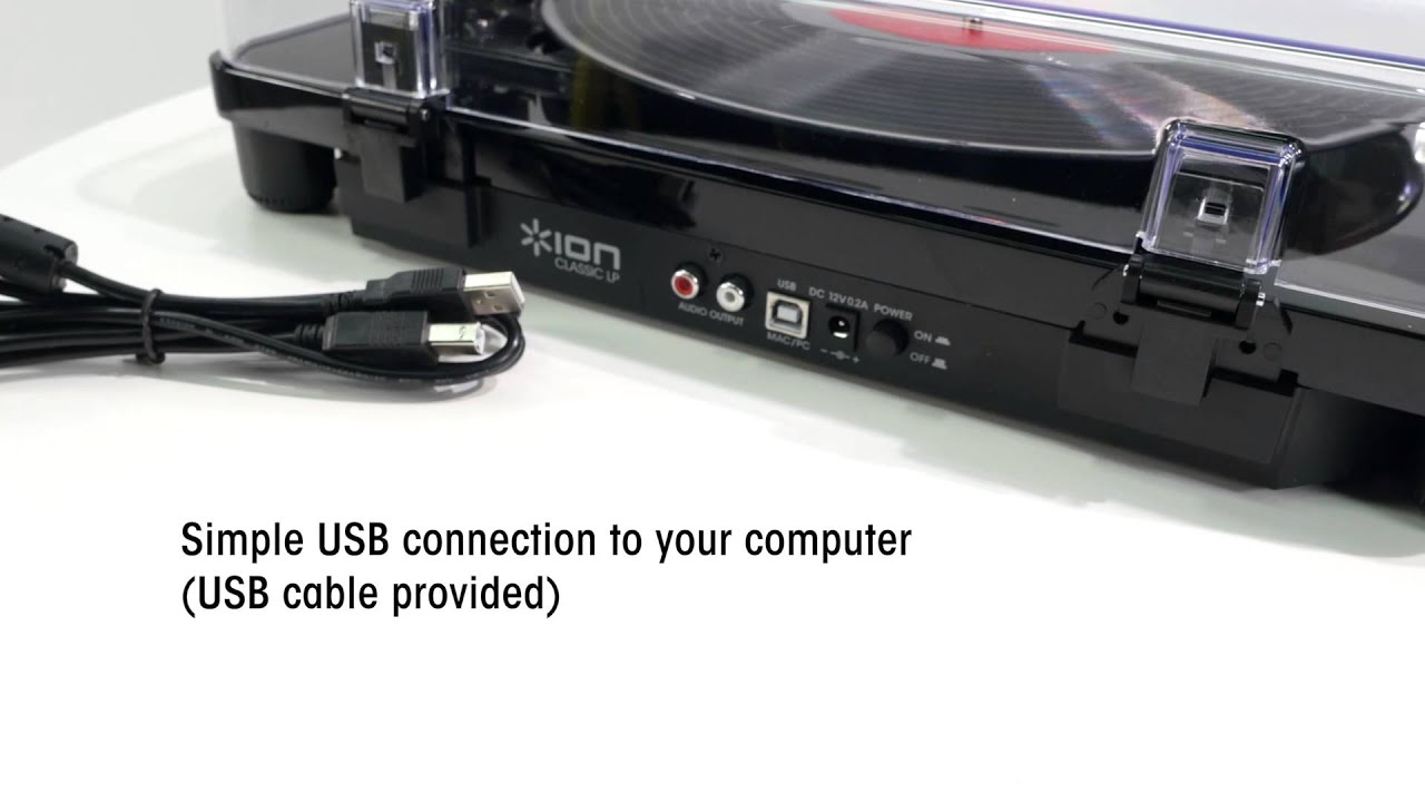 ION Audio Classic LP zwart - YouTube