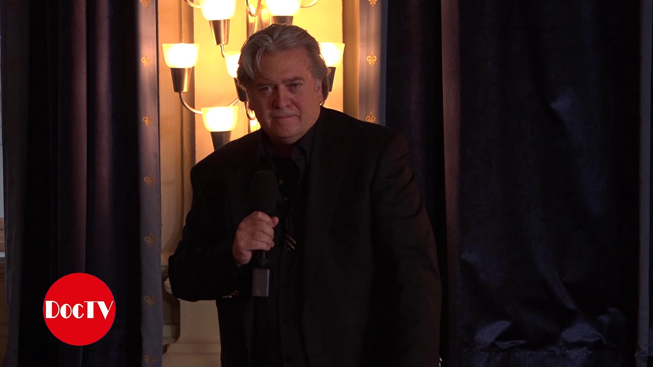 5/10/2019 Steve Bannon and the Military Society. Broadcast from Oslo ...