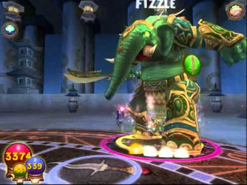 Wizard 101 - Jade Oni solo owned in 3 mins! (Fastest I've ever done ...