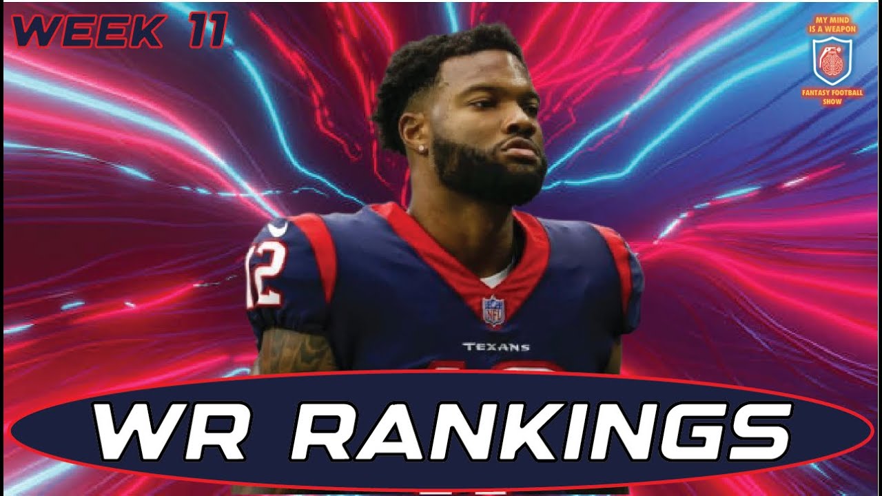 WEEK 11: WR RANKINGS TIERS (TOP 36) - YouTube
