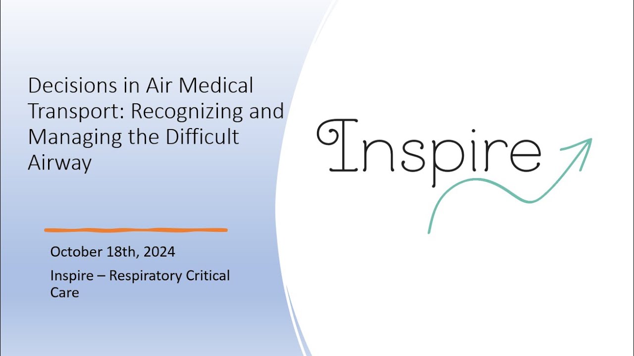 Decisions in Air Medical Transport Recognizing and Managing The ...