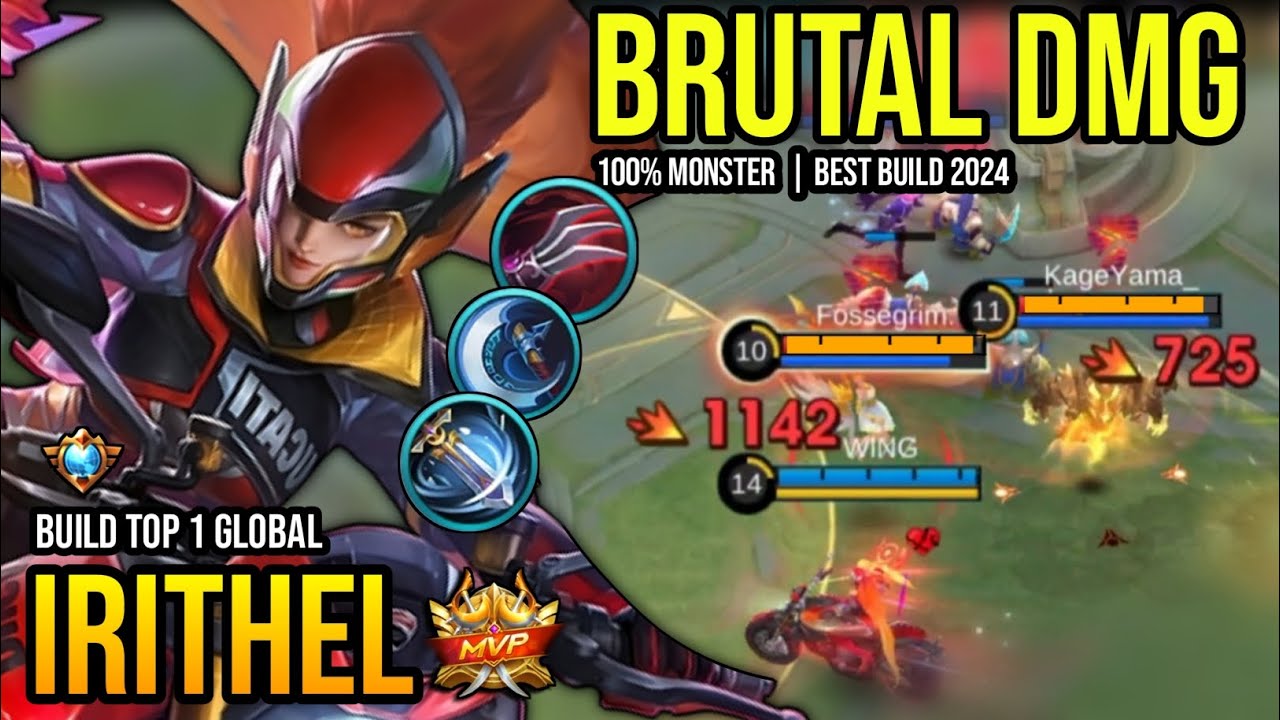 IRITHEL BEST BUILD 2024 | BUILD TOP GLOBAL IRITHEL GAMEPLAY | MOBILE ...