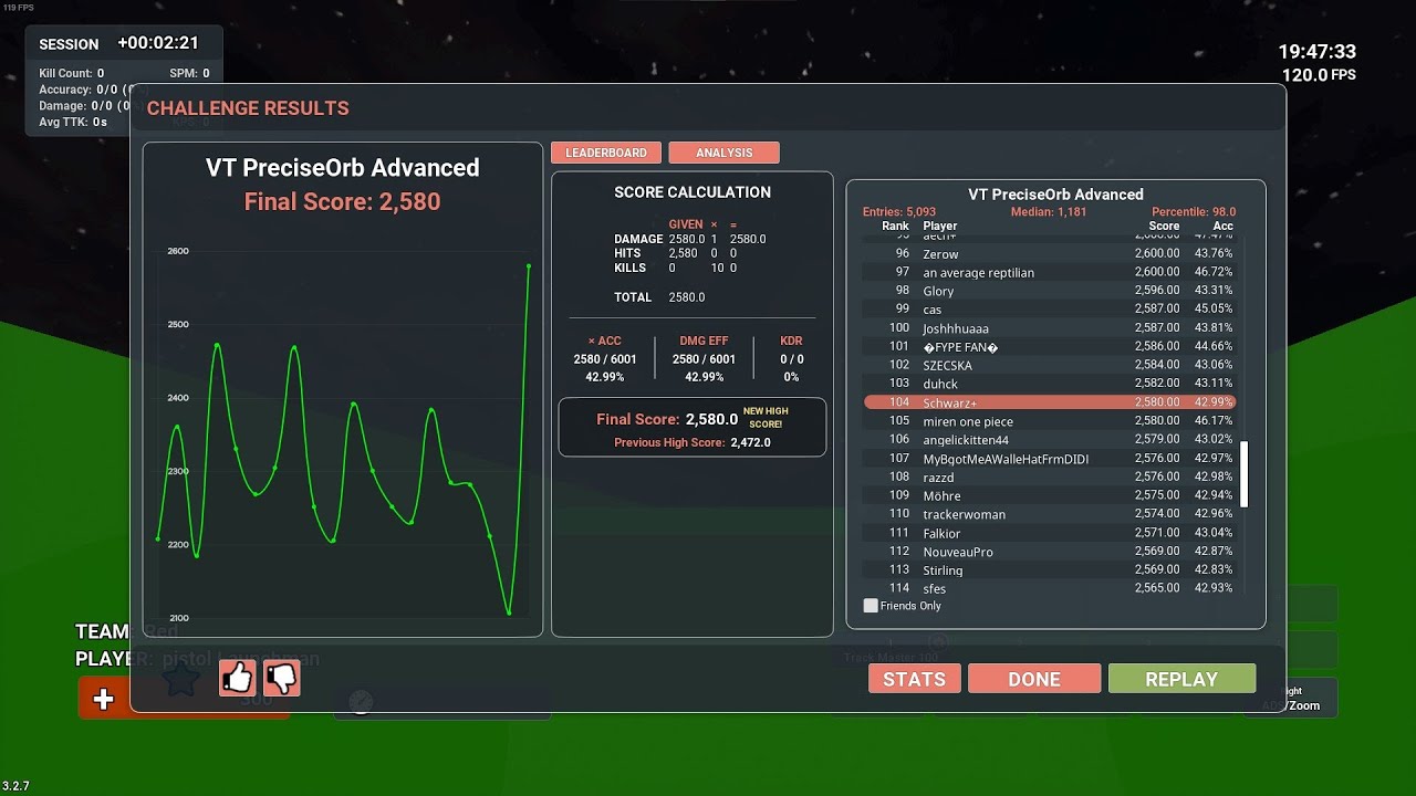 VT PreciseOrb Advanced - 2,580 GM - YouTube