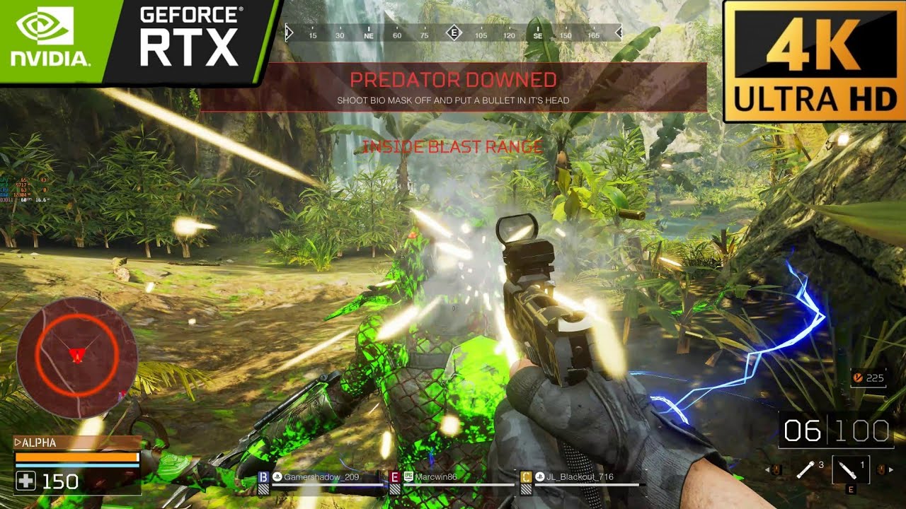 "Epic Showdown in Predator Hunting Grounds! Solo Attacker Against the ...