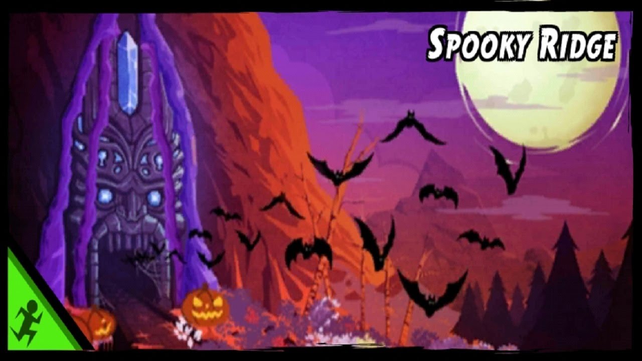 Sir Montague Spooky Ridge Halloween Map Temple Run 2 - YouTube