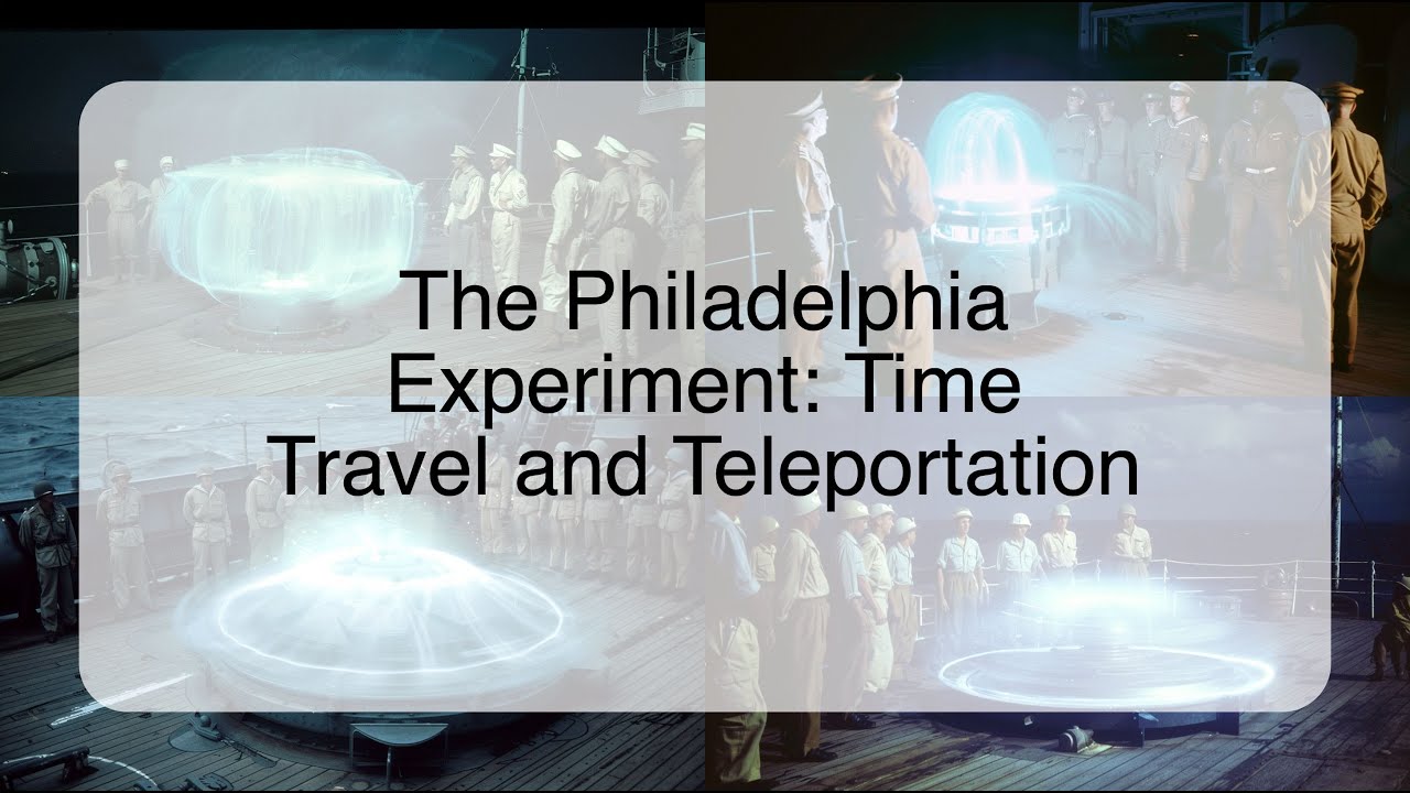 The Philadelphia Experiment: Time Travel and Teleportation - YouTube