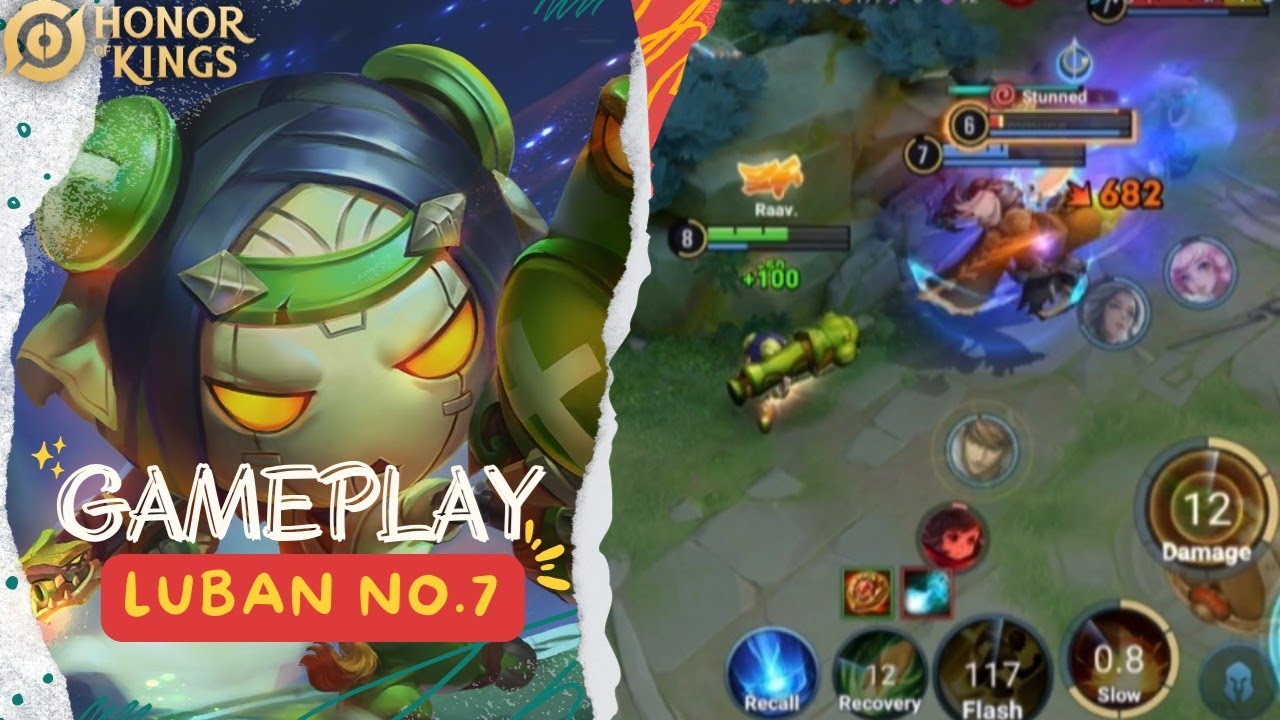 GAMEPLAY LUBAN NO.7 | HONOR OF KINGS - YouTube