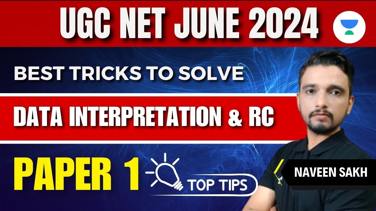 Ugc Net Commerce Best Tricks To Solve Data Interpretation And Rc Ugc Net Unacademy Youtube