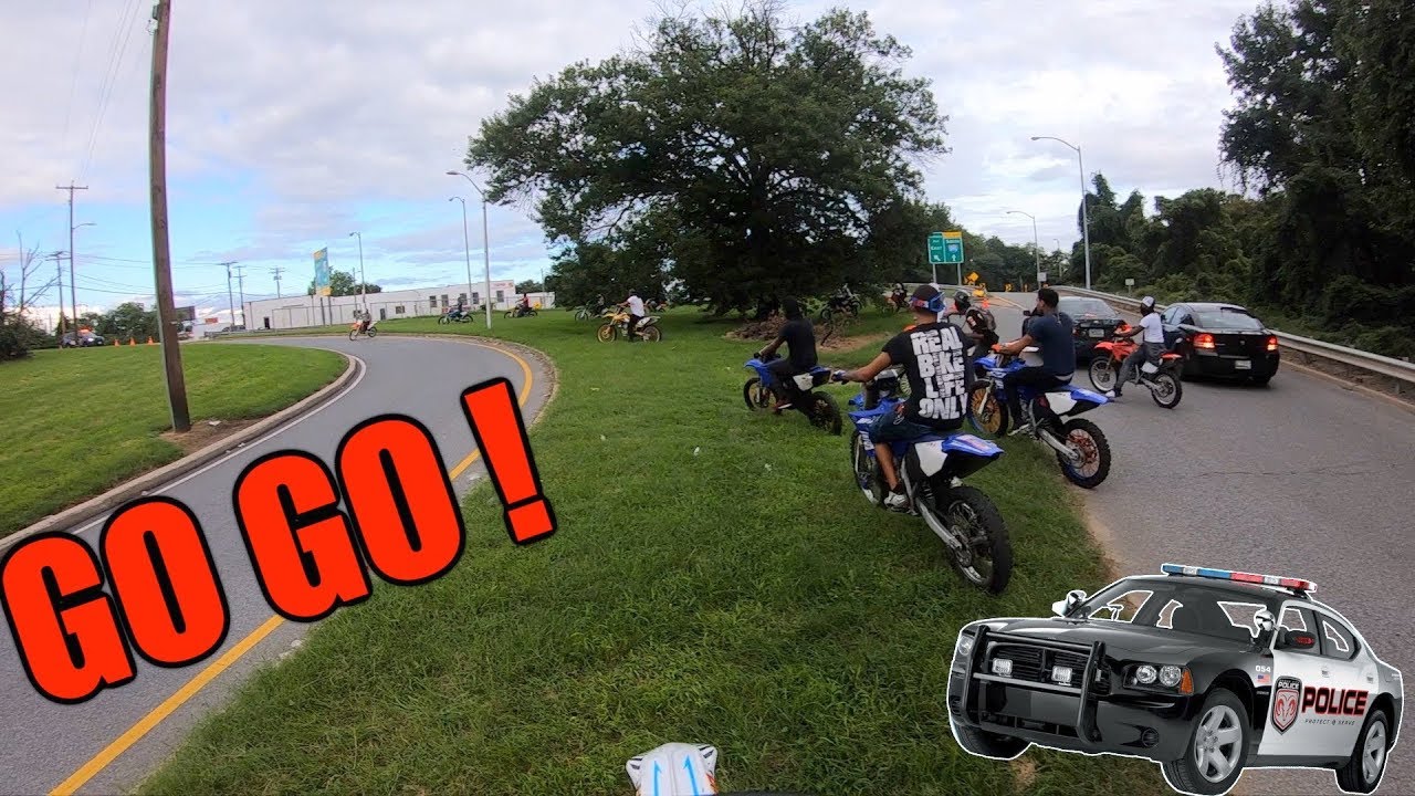 COPS BLOCKED OFF THE HIGHWAY ! | BRAAP VLOGS - YouTube