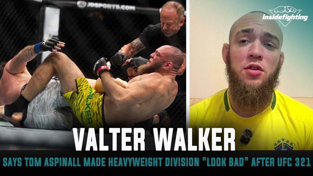 Valter Walker Says Tom Aspinall Made Heavyweight Division "Look Bad ...