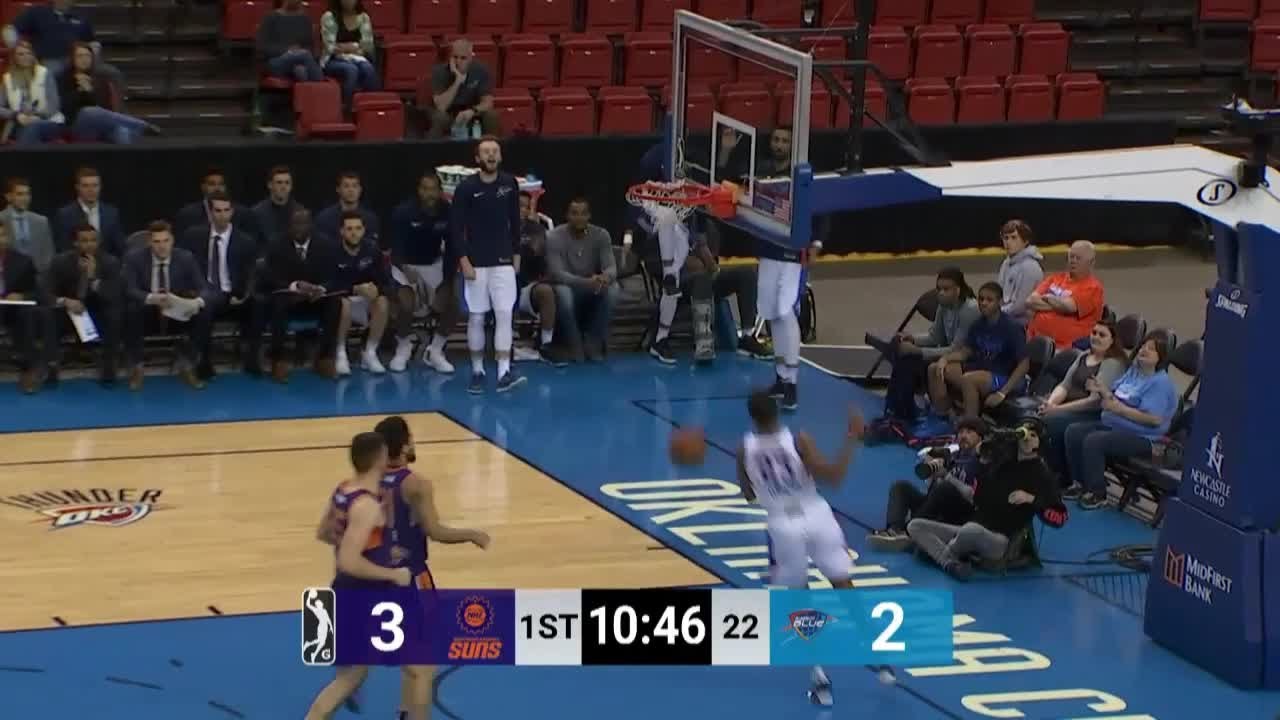 Big dunk from Terrance Ferguson - YouTube