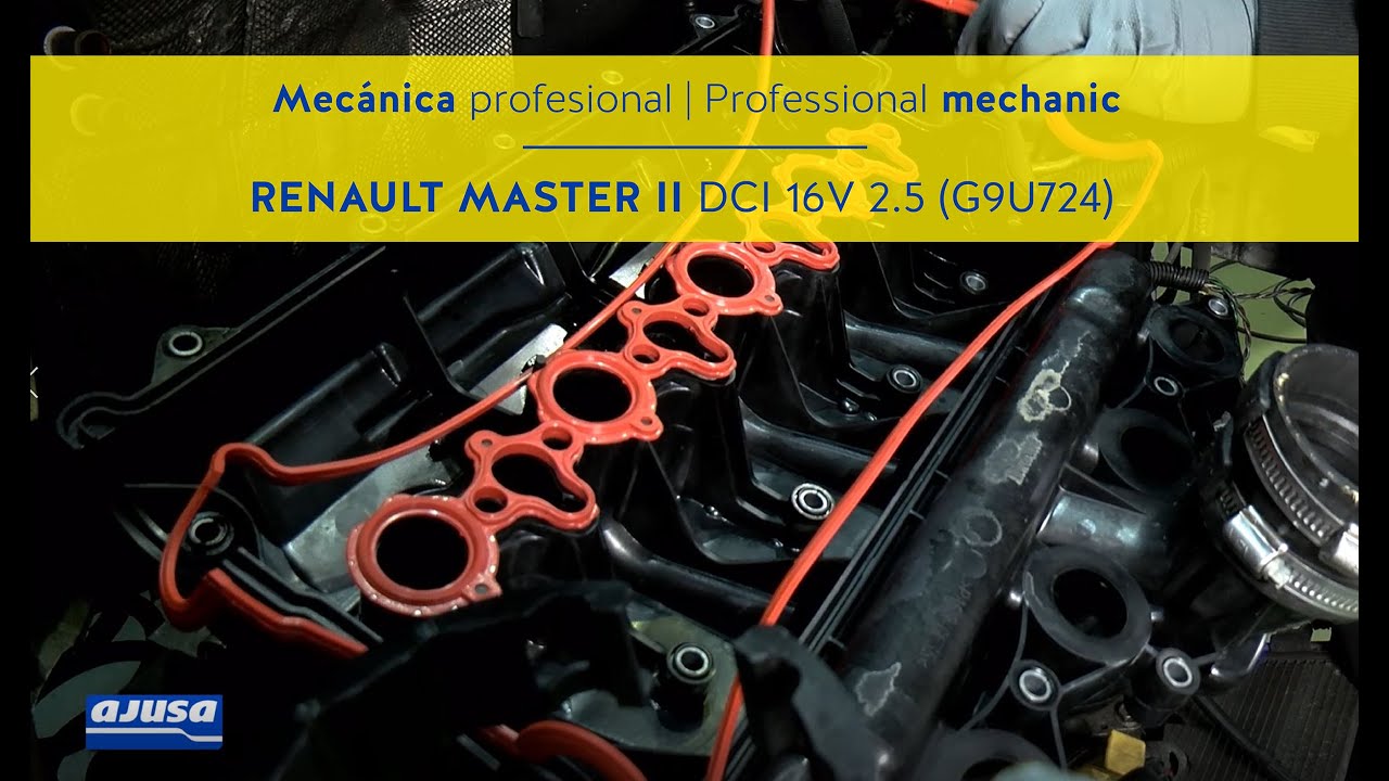 Montaje motor | Engine assembly _ RENAULT MASTER II DCI 16V - YouTube