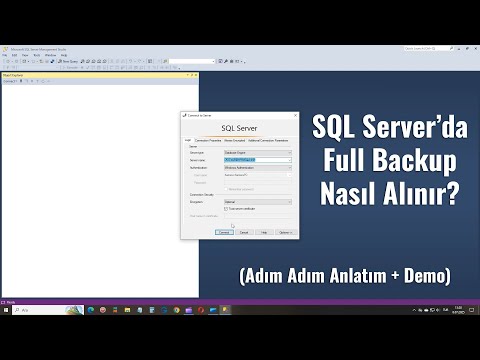 SQL Server’da Full Backup Nasıl Alınır? (Adım Adım Anlatım + Demo)
