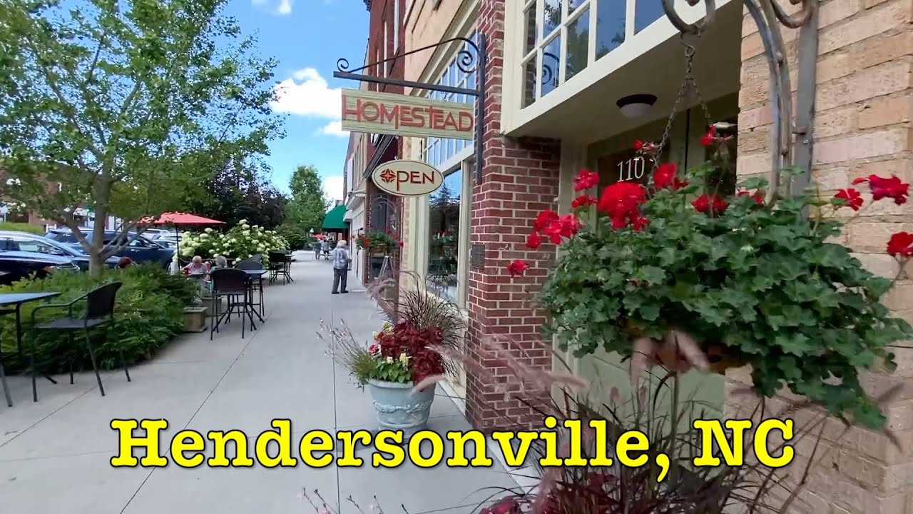 Would you visit or move to Hendersonville, NC? | Town Center Walk ...