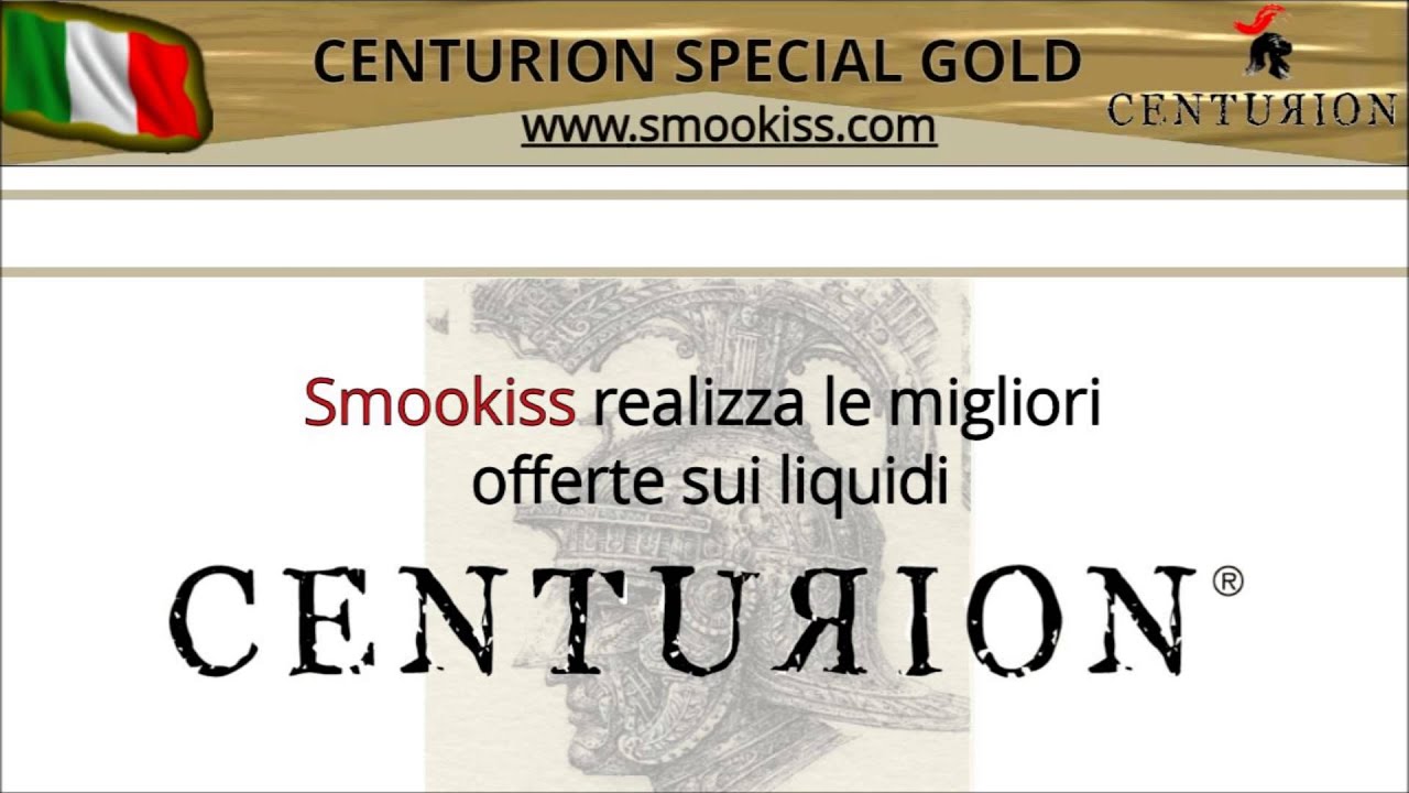 Special Gold Centurion | www.smookiss.com - YouTube