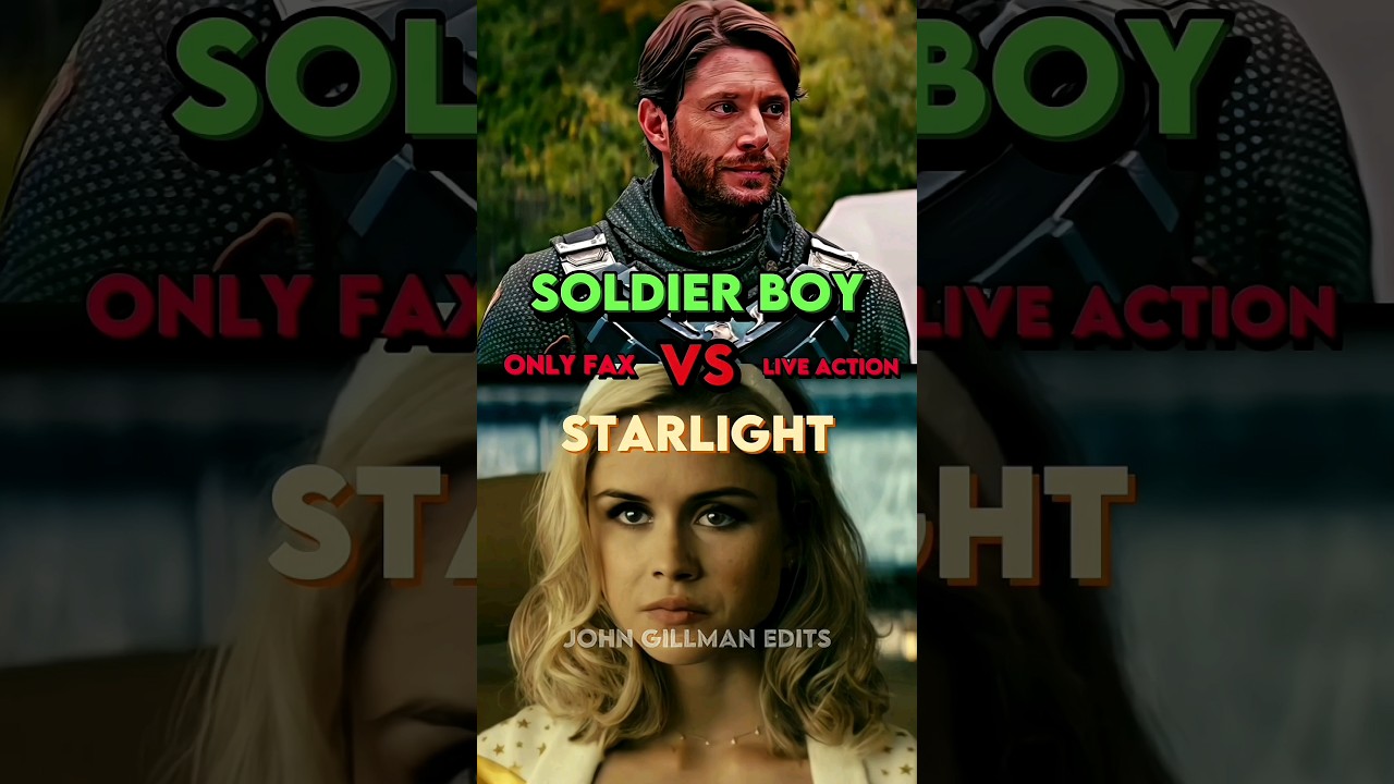 Soldier boy vs Starlight //short video #shorts #marvel #dc #theboys ...