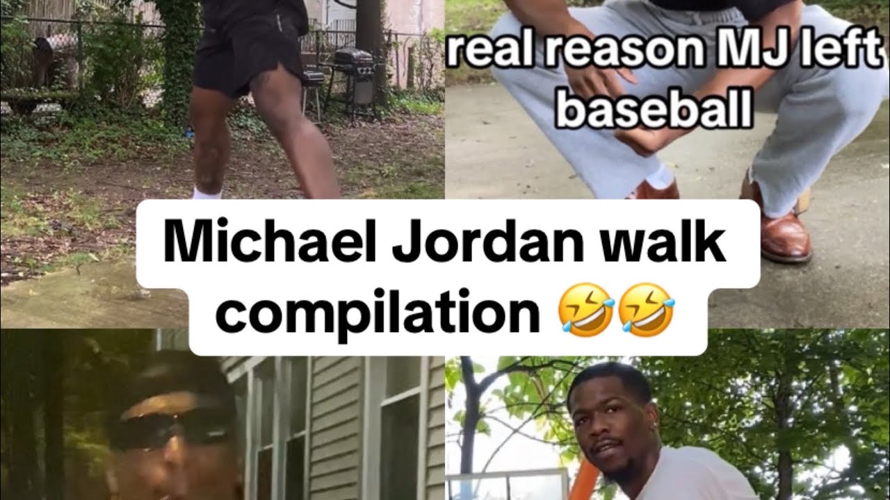 The Michael Jordan Walk Compilation 😂🔥 - YouTube
