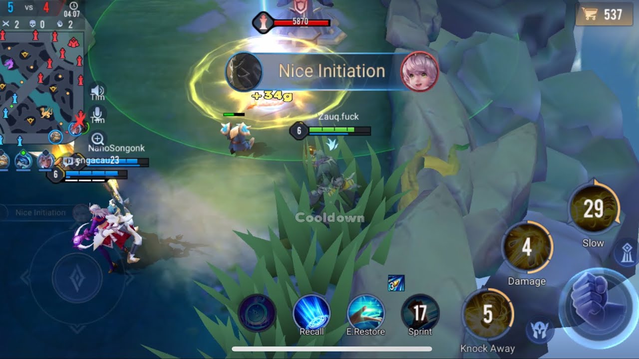 AOV . HERO AZZENKA MAGE. MVP ️ ️ARENA OF VALOR - YouTube