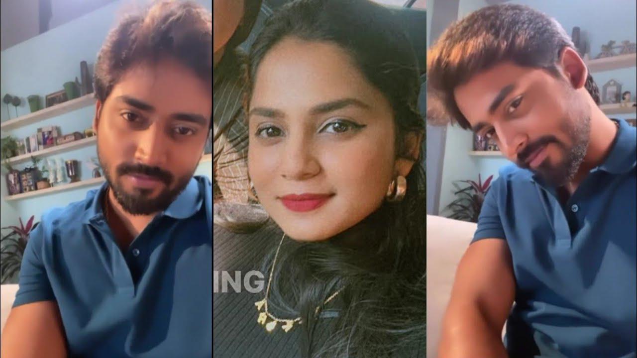 Mukesh gowda Raksha gowda new add shoot latest photos - YouTube