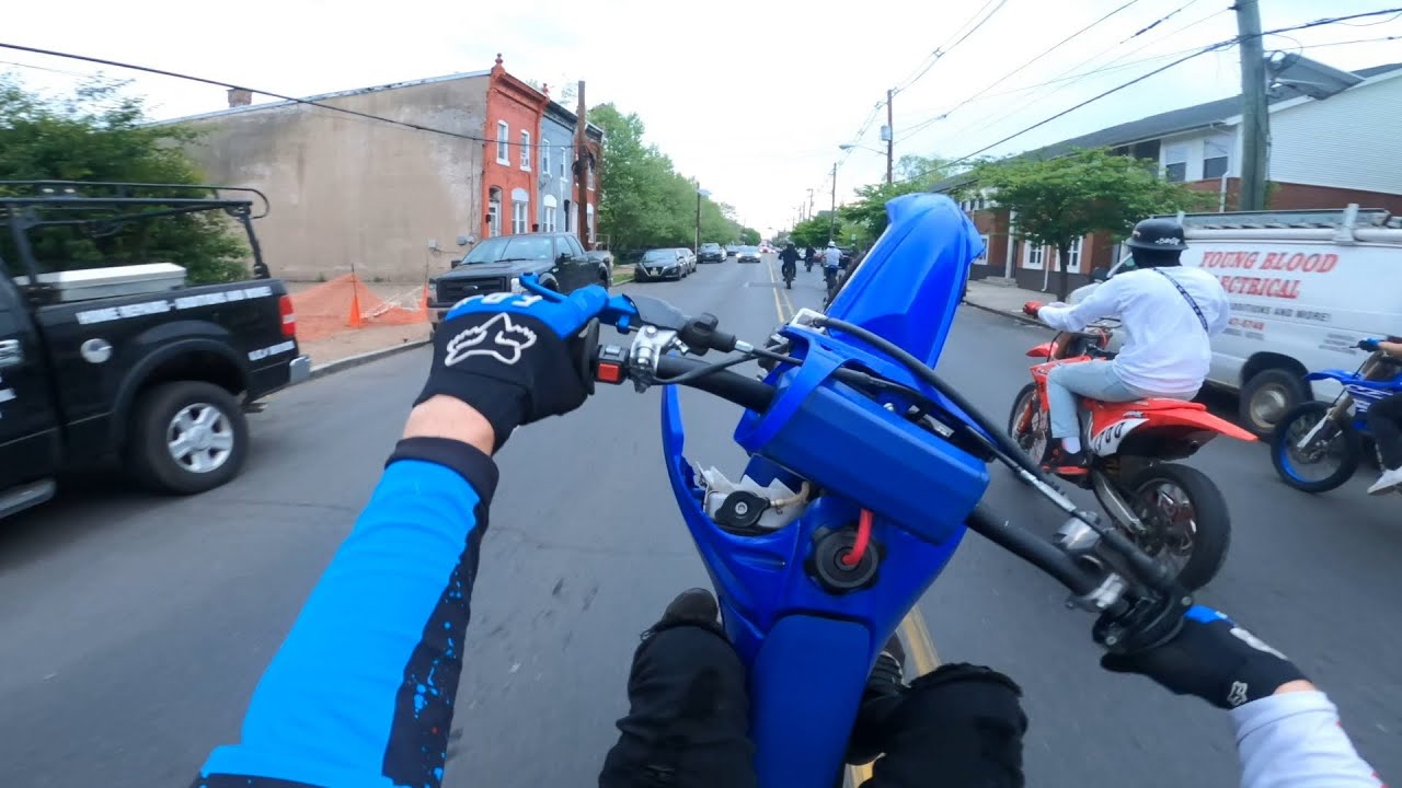 Yz85 Raw street ride 😎No panic Zone - YouTube