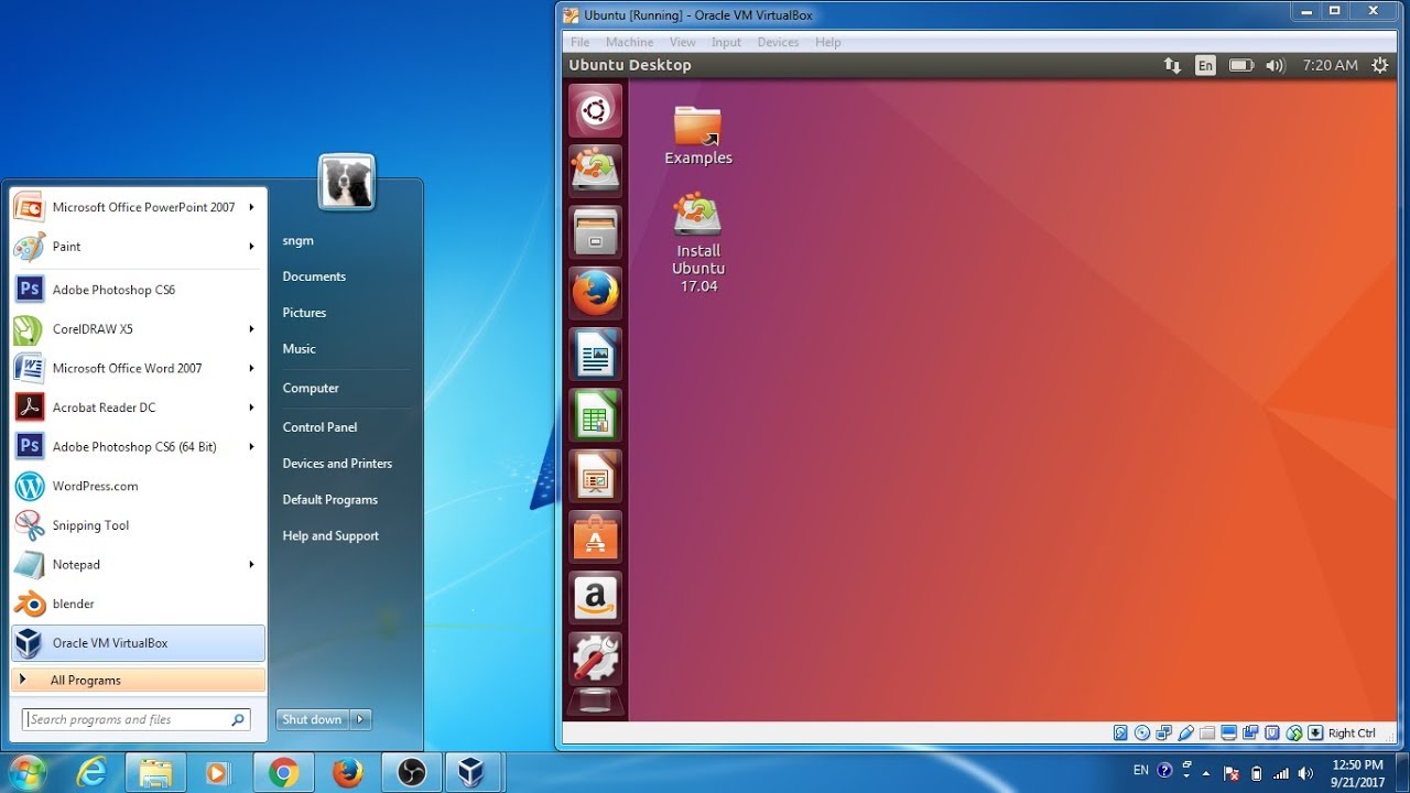 How to install OS inside OS with Virtual Box on windows 7 - YouTube