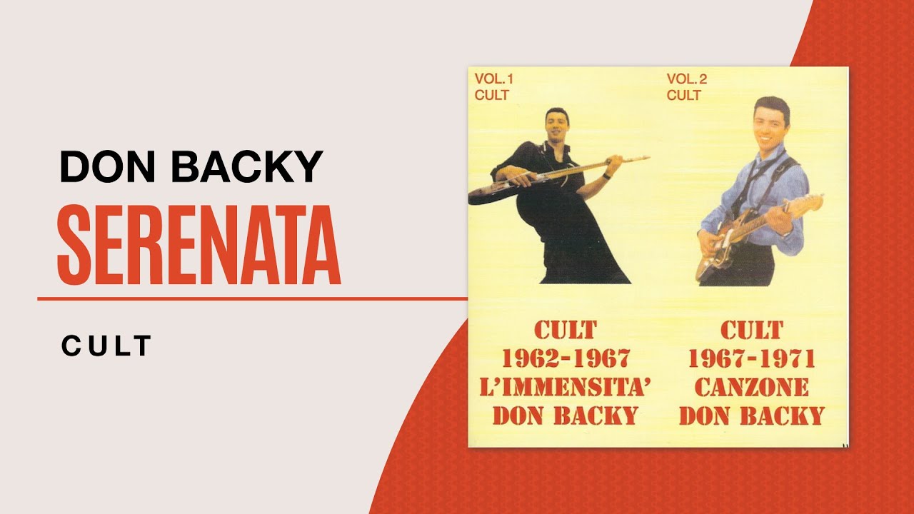 Don Backy - SERENATA (Video Ufficiale + Testo) - YouTube
