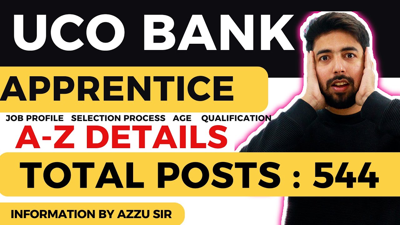 UCO Bank Apprentice Online Form 2024 Kaise Bhare | How to fill UCO Apprentice Online Form 2024 ...