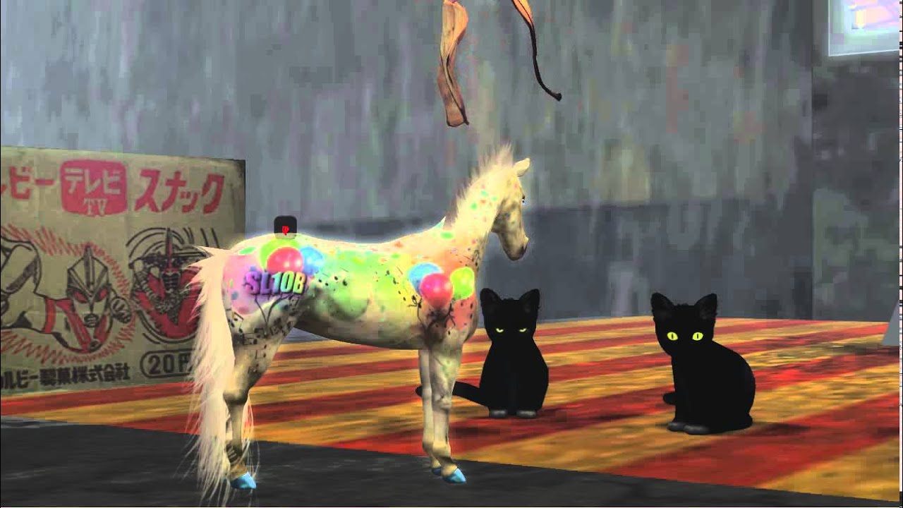 極小馬と九龍猫 @ SL kowloon露店 - YouTube