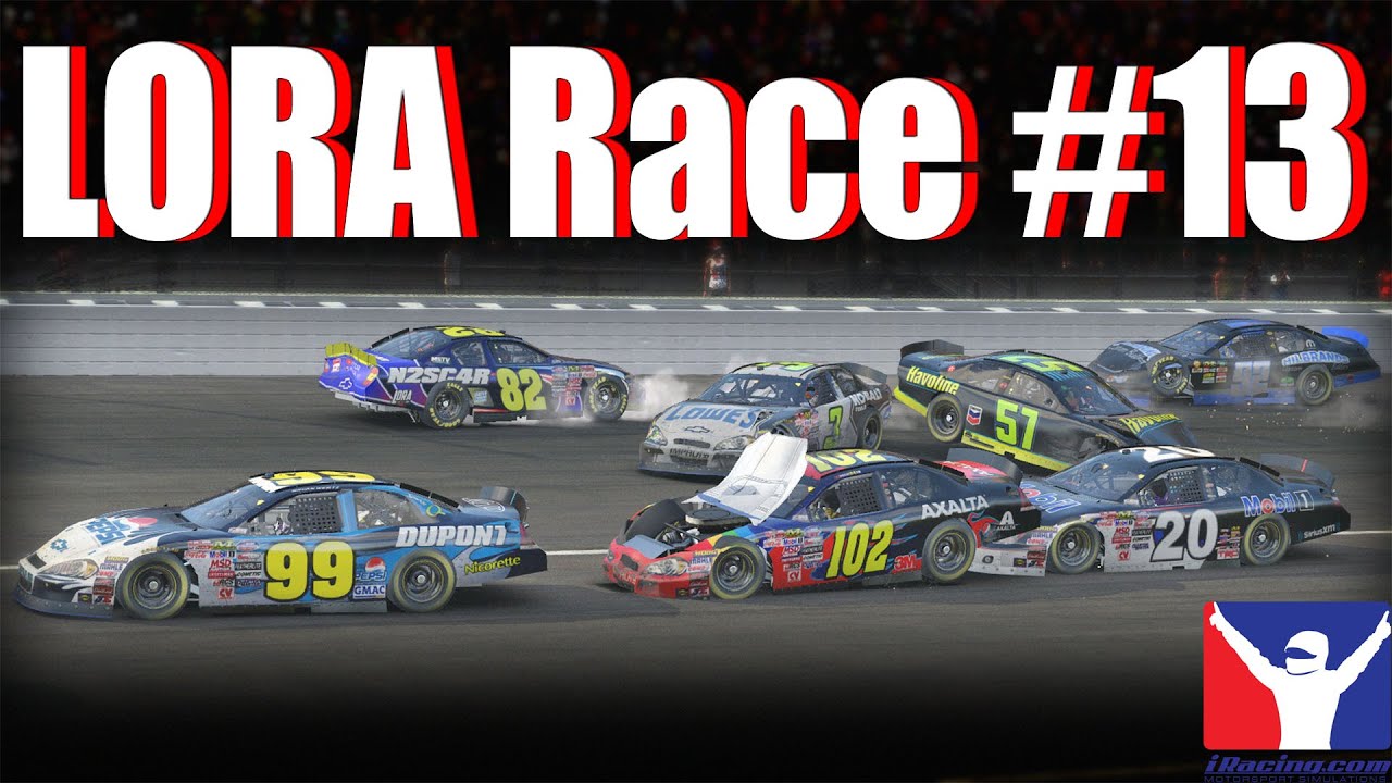 LORA Season 5 Race 13 | ARCA Cars @ Kansas | iRacing - YouTube