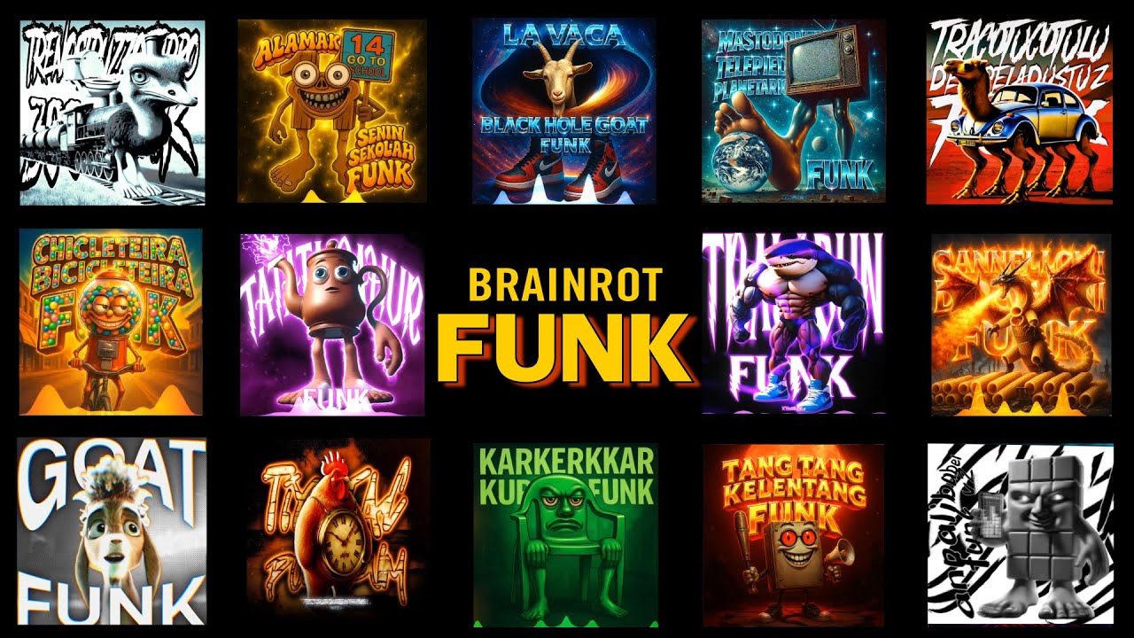 All Italian Brainrot Animals Meme Funk (Phonk) MIX