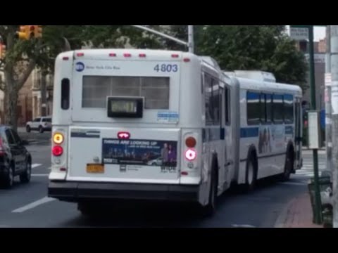 MTA: 1999 New Flyer D60HF "Galaxy" Articulated [4803/ex-5423] Bx41 bus ...