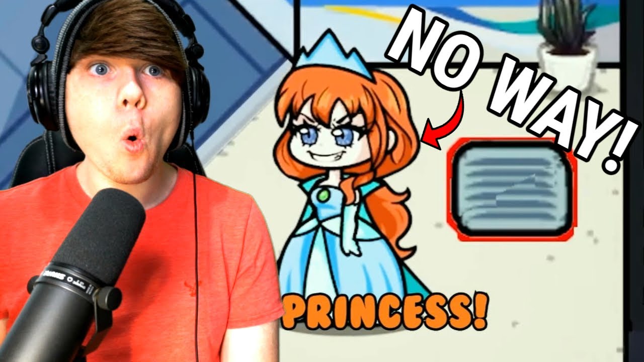 PRINCESS Imposter Role in Among Us... @GameToonsGaming REACTION! - YouTube
