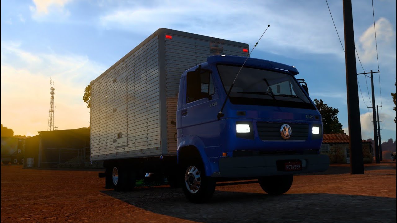 vw worker 8-120 (ETS2 mods) - YouTube