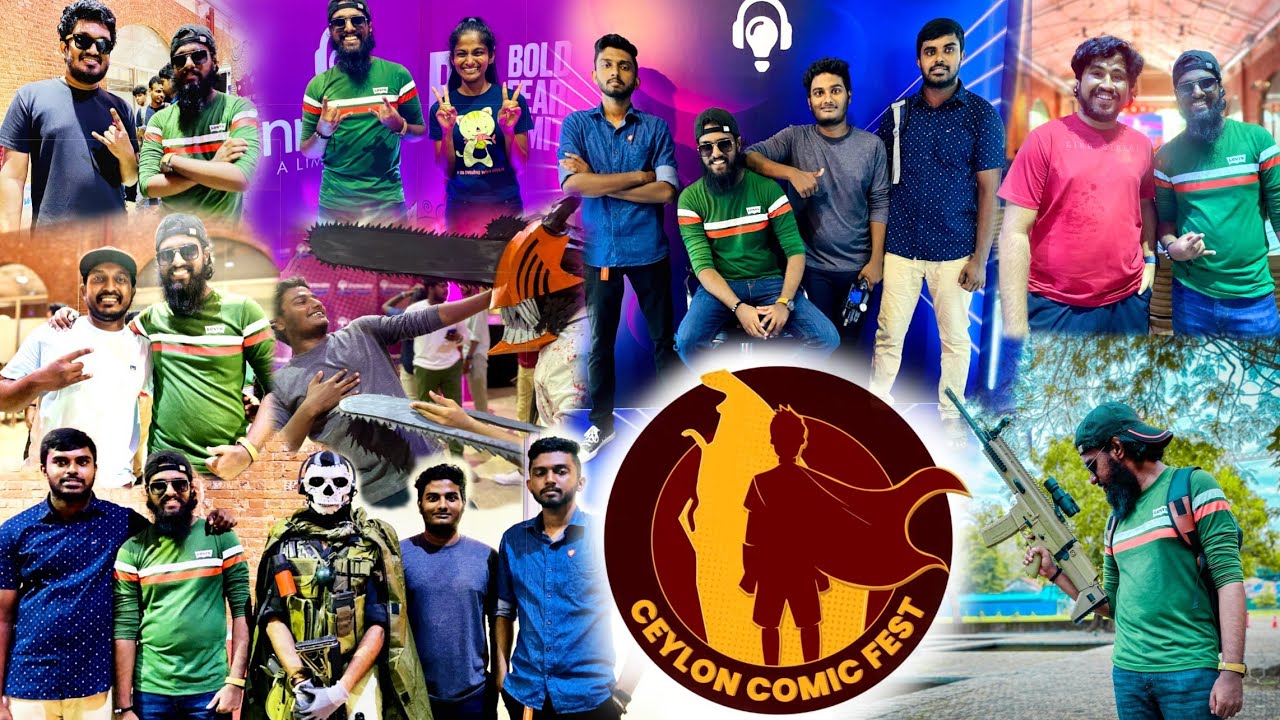 අවුරුදු ගානකට පස්සෙ ආසම අය එක්ක! | Ceylon Comic Con 2023 | Vlog 18 - YouTube