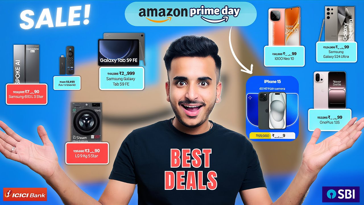 Amazon Prime Day Mega Sale 2025 – Discounts You Need to Know!😲 - YouTube