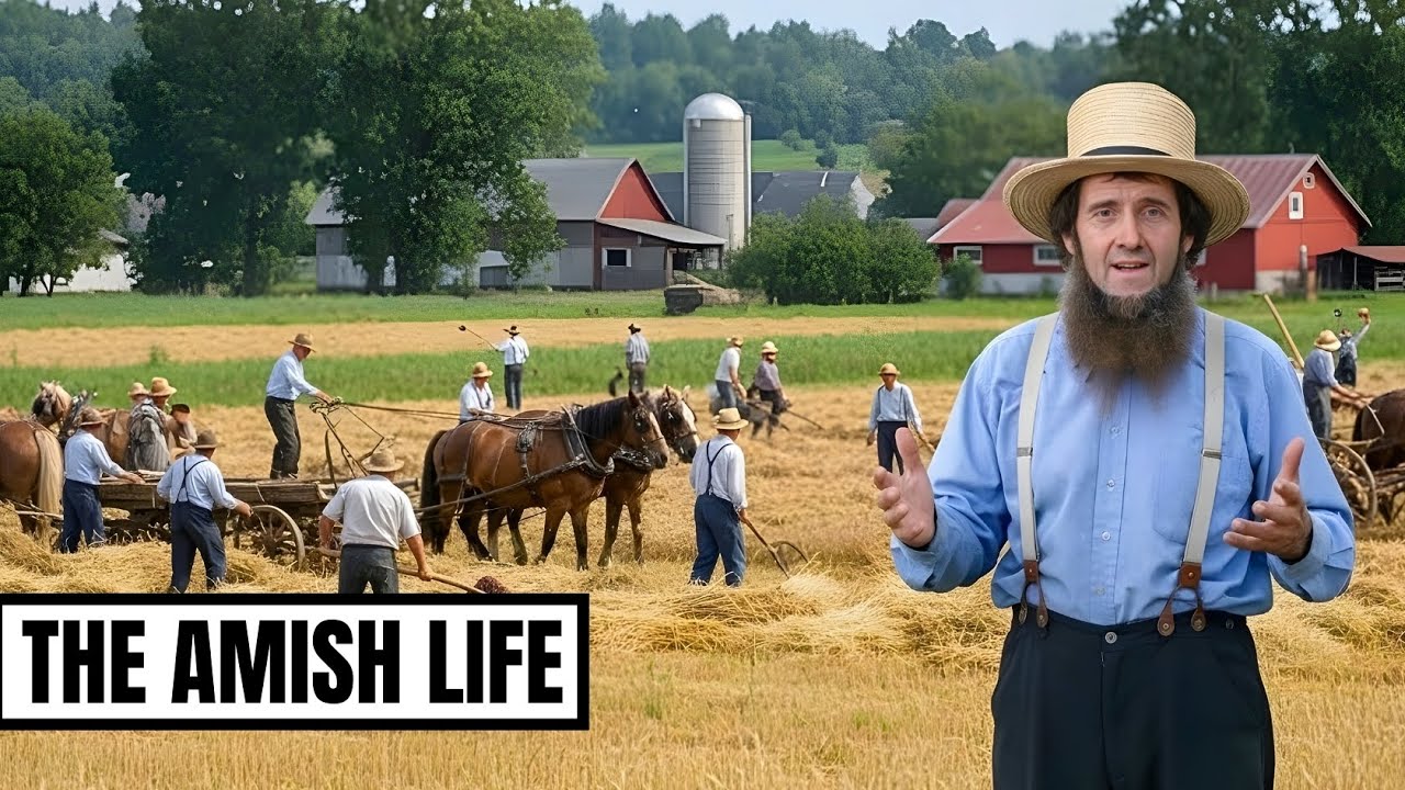 How Amish Men Work 20 Hours a Day During Harvest Season | The Amish ...
