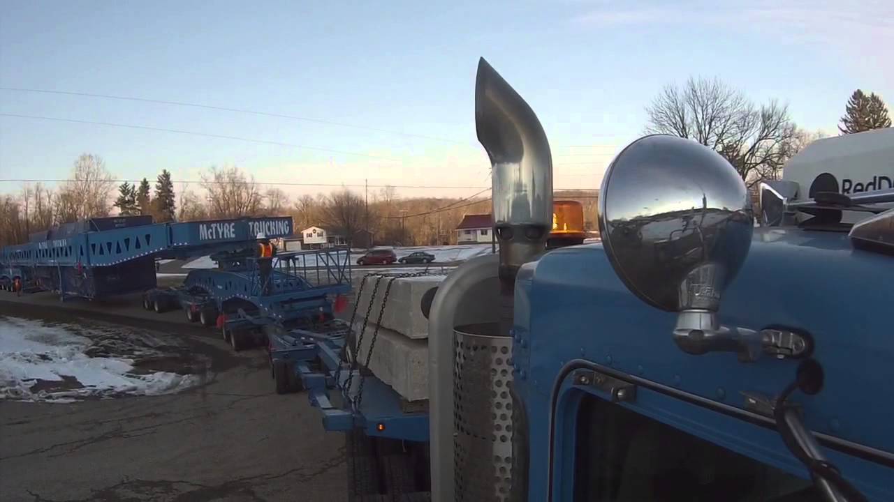 BIGGEST OVERSIZE LOAD EVER IN OHIO - YouTube