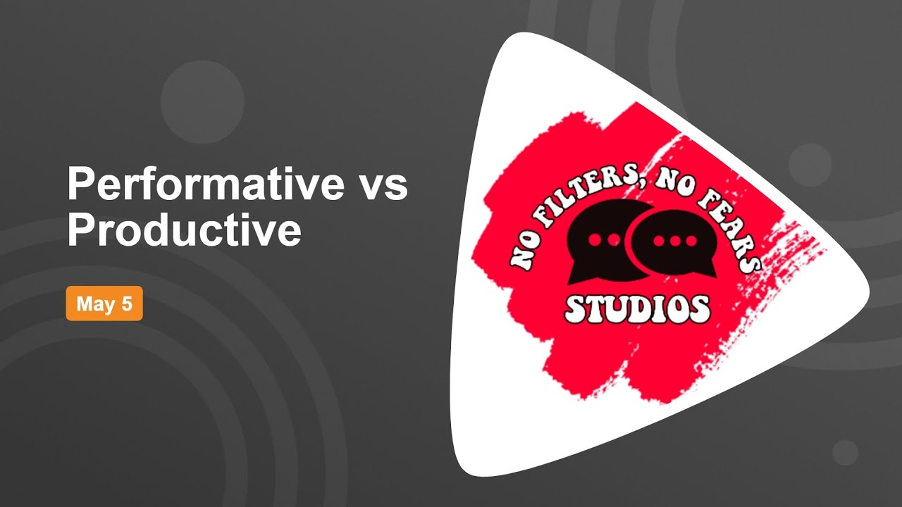 Performative VS Productive Activism - YouTube