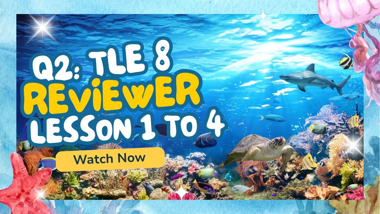 Q2.TLE8 LESSON 1 TO 4 REVIEWER 1 - YouTube