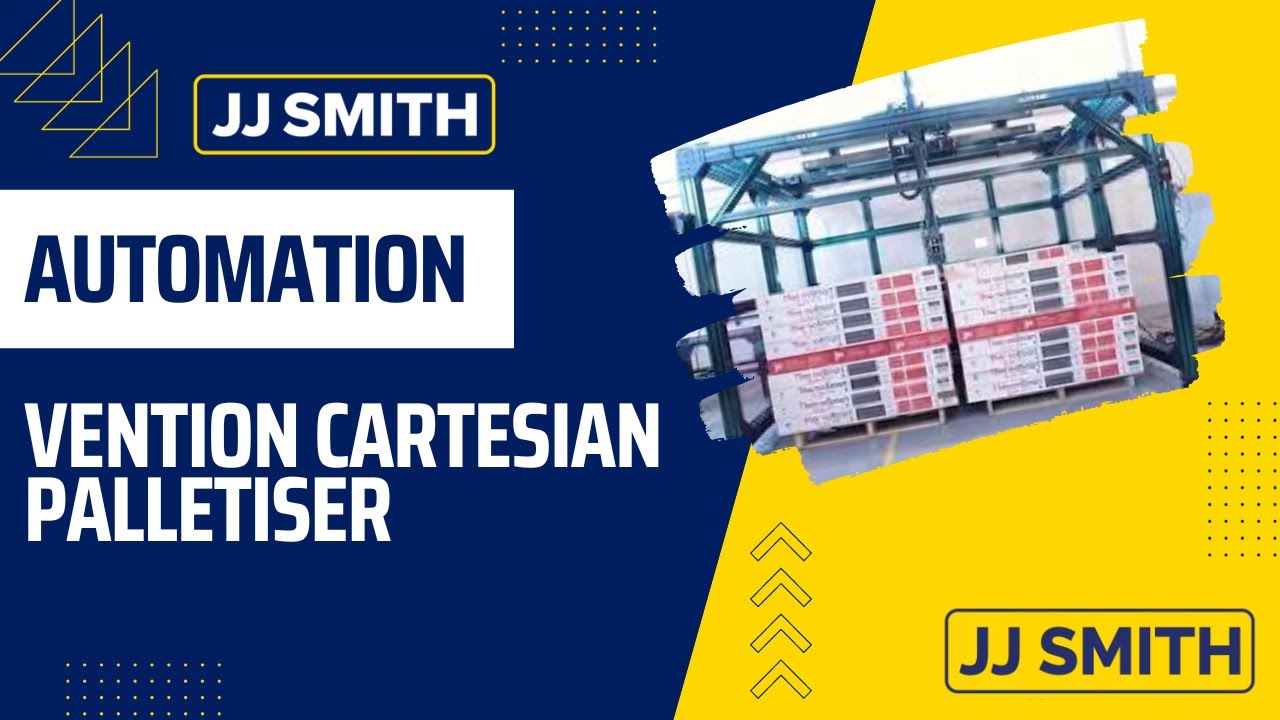 Vention Cartesian Palletiser - YouTube