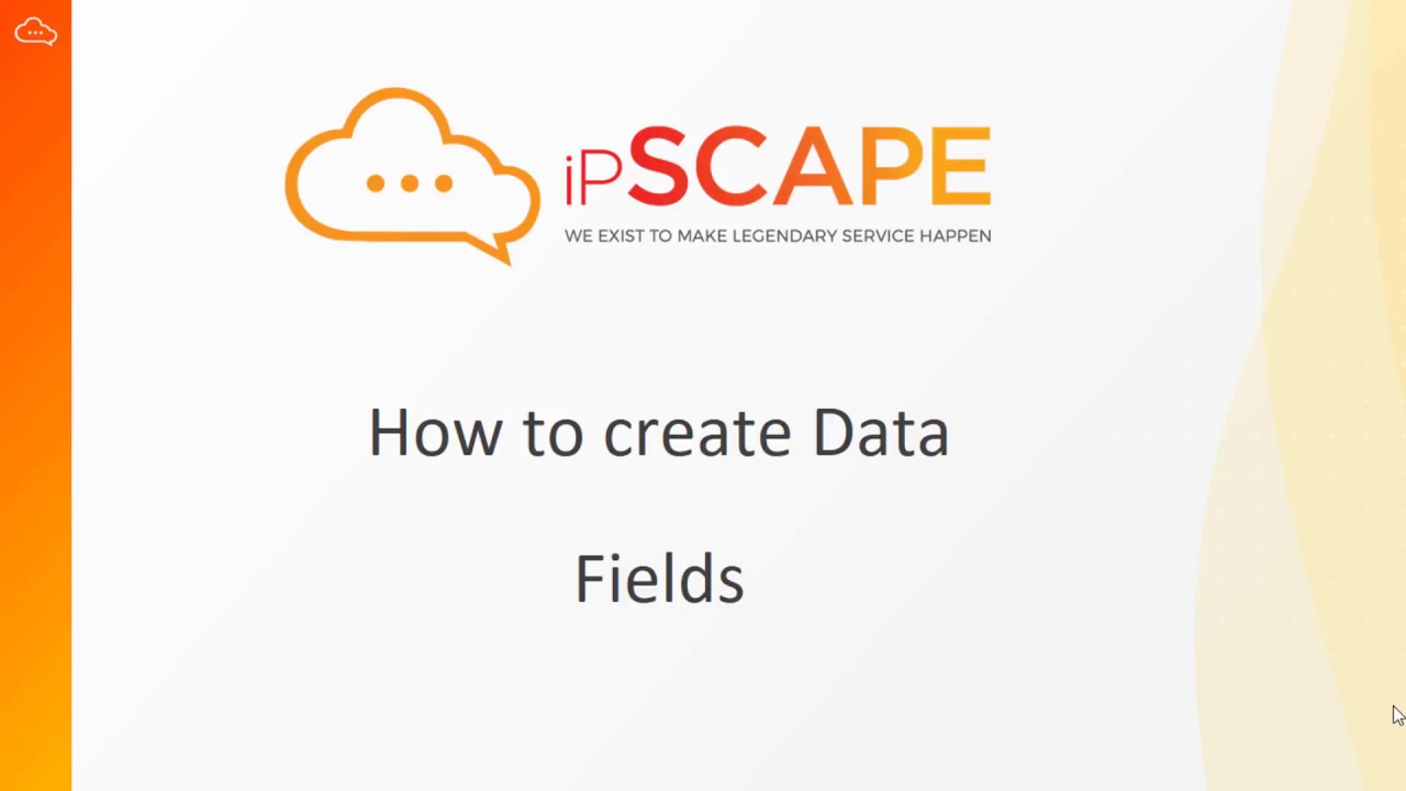 How to add Data Fields - YouTube