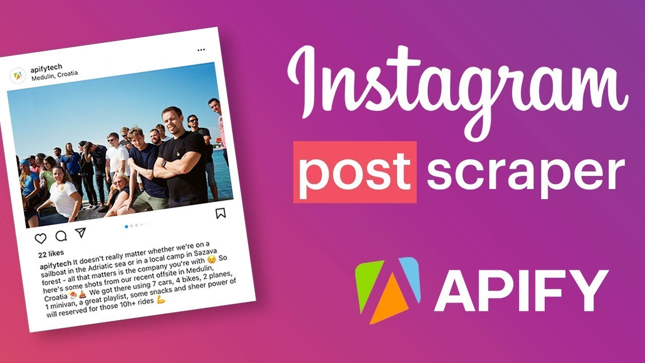 How To Extract Data From Instagram Posts With Instagram Post Scraper YouTube How To Extract Data From Instagram Posts With Instagram Post Scraper YouTube