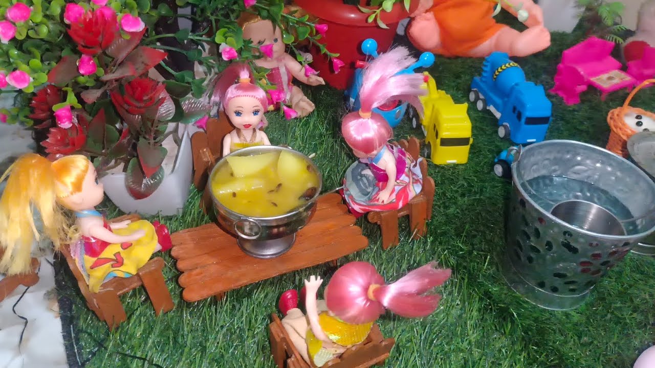 Miniature Daal ka dulha || Daal ka dulha recipe || mini kitchen ...