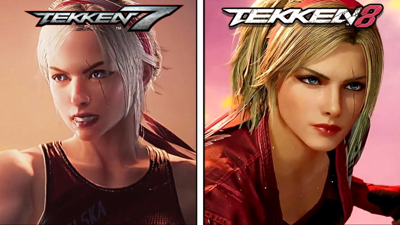 Tekken 8 vs Tekken 7 Lidia Comparison - YouTube